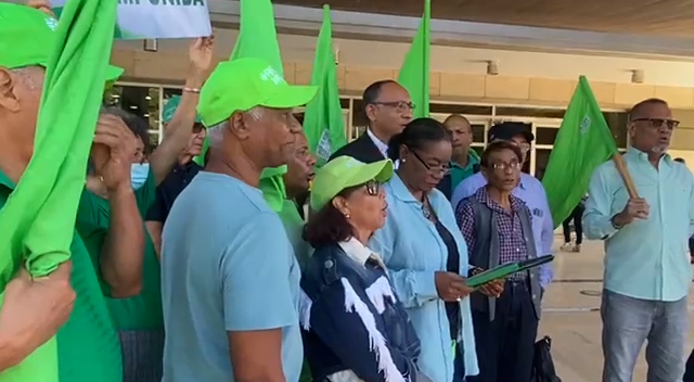 Marcha Verde para el 9 de diciembre “Vigilando la Justicia” - InfoRD